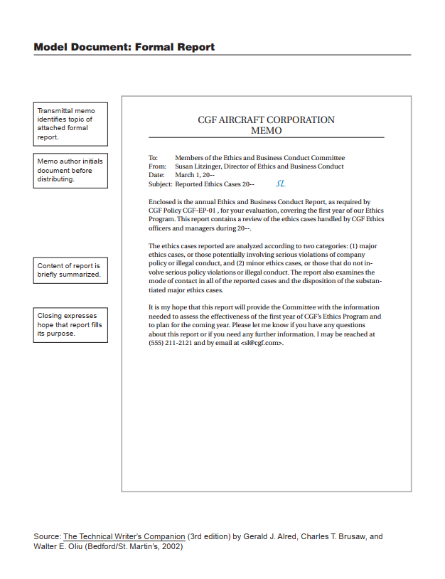Writing Formal Report Grammar Rules Usage With Examples